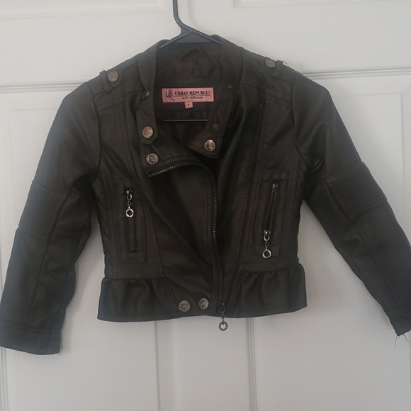 Urban Republic | Jackets & Coats | Little Girls Leather Jacket | Poshmark